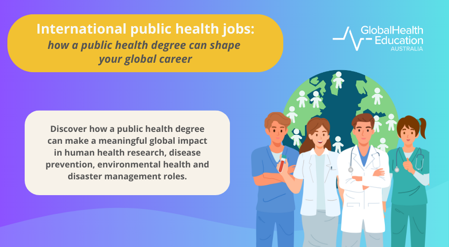 International public health jobs | GHE Australia